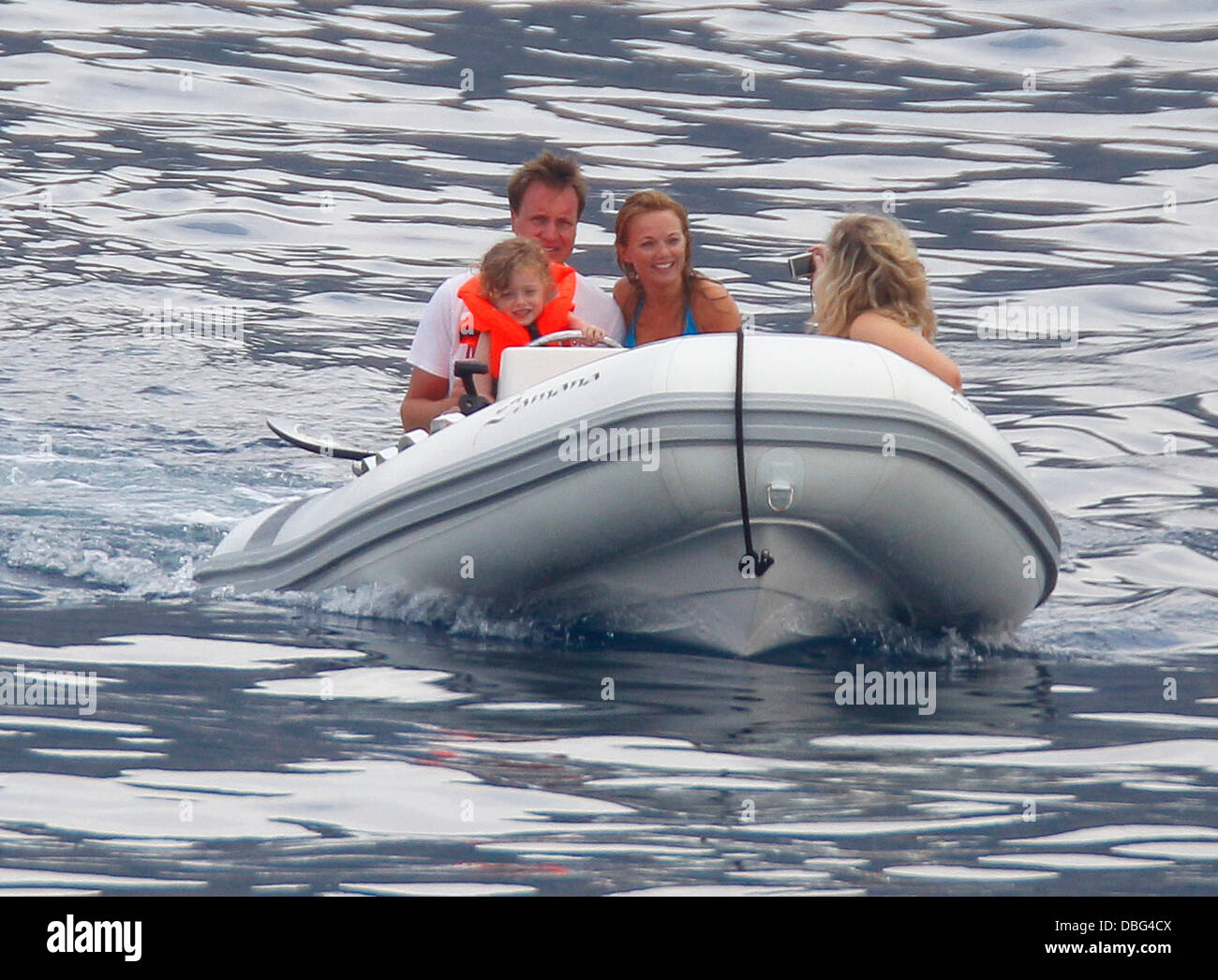 Henry Beckwith, Geri Halliwell and her daughter Bluebell Geri Halliwell ...