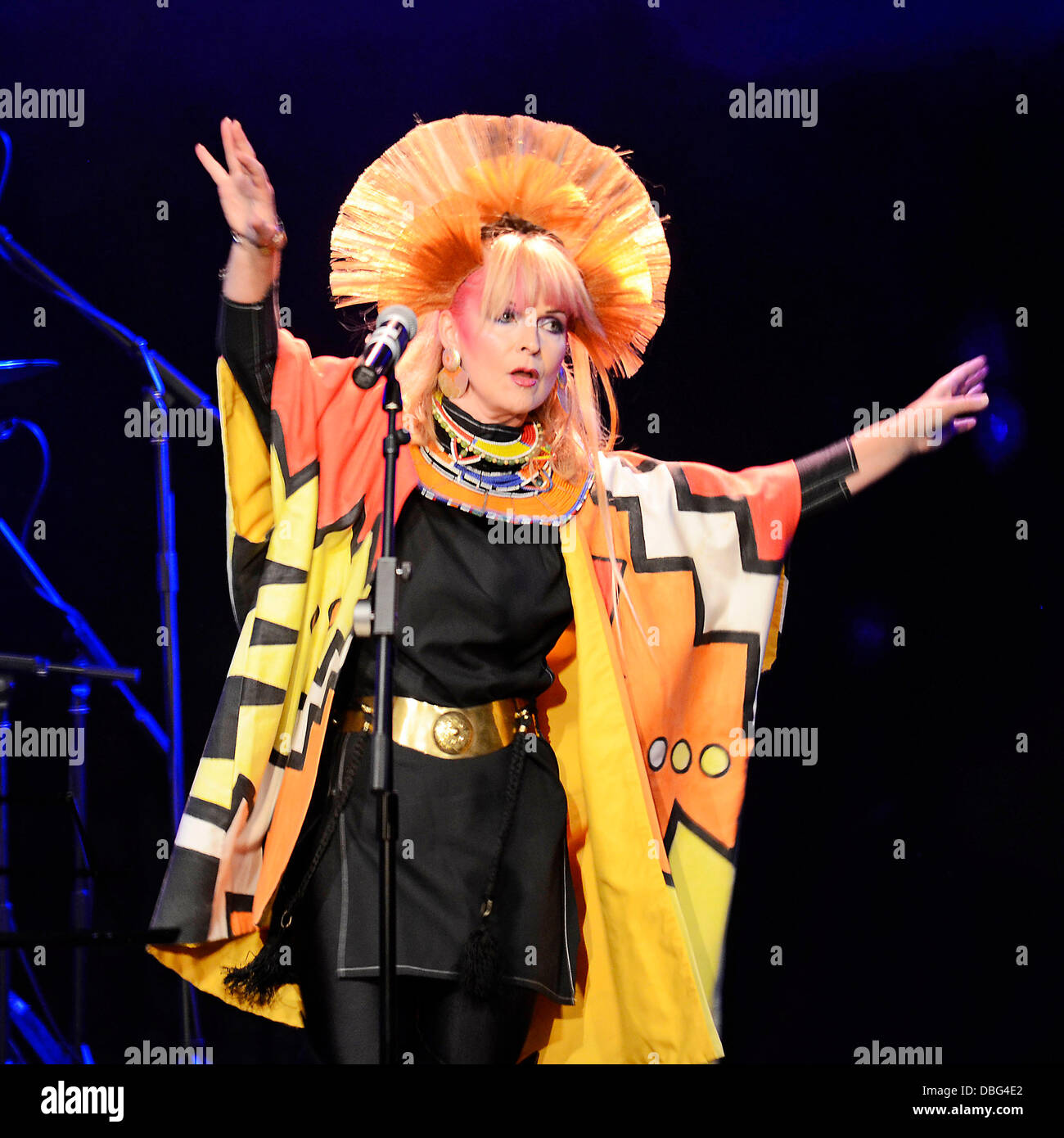 Toyah Wilcox performing at Leicester Square Theatre London, England ...