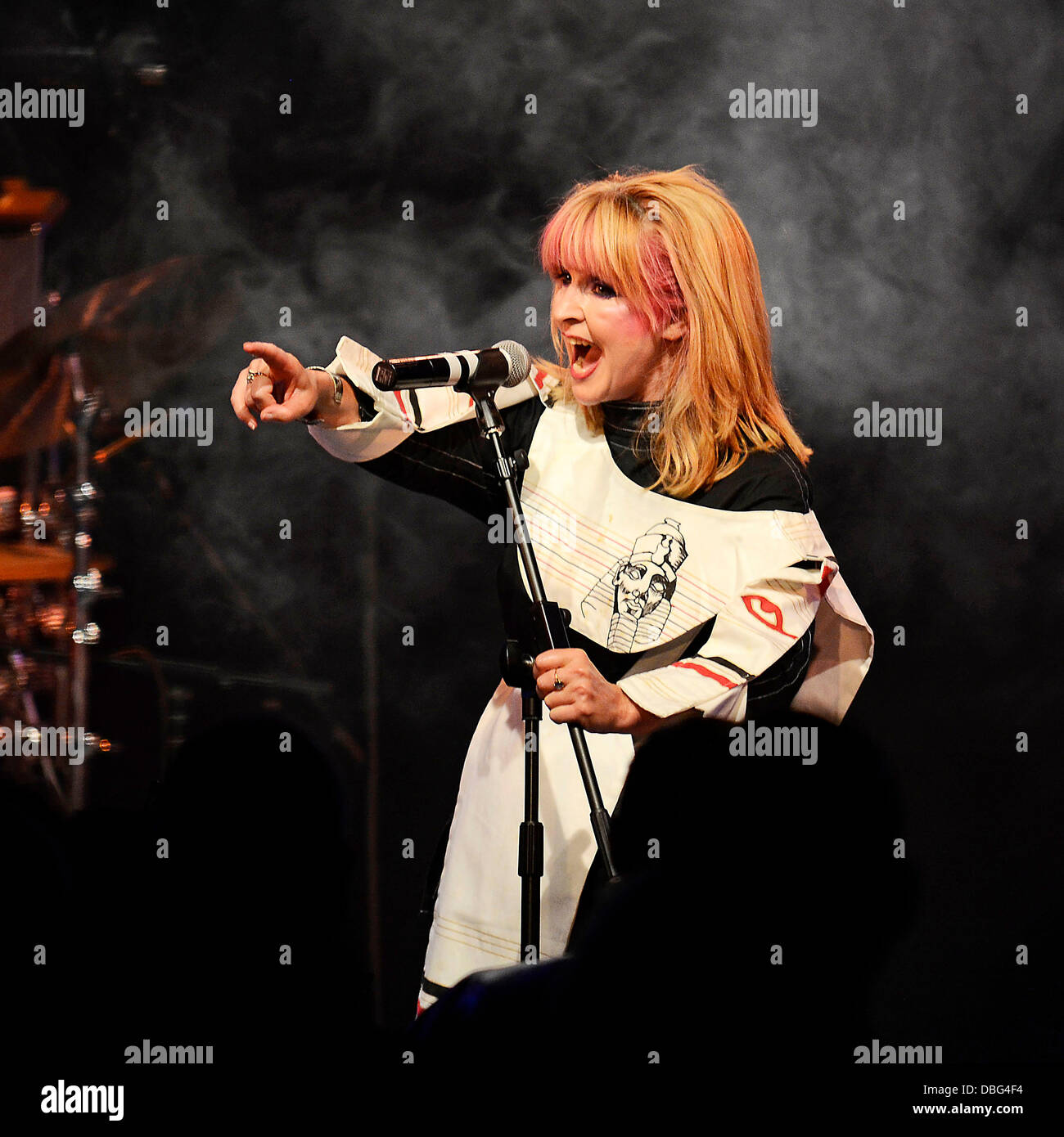 Toyah Wilcox performing at Leicester Square Theatre London, England ...