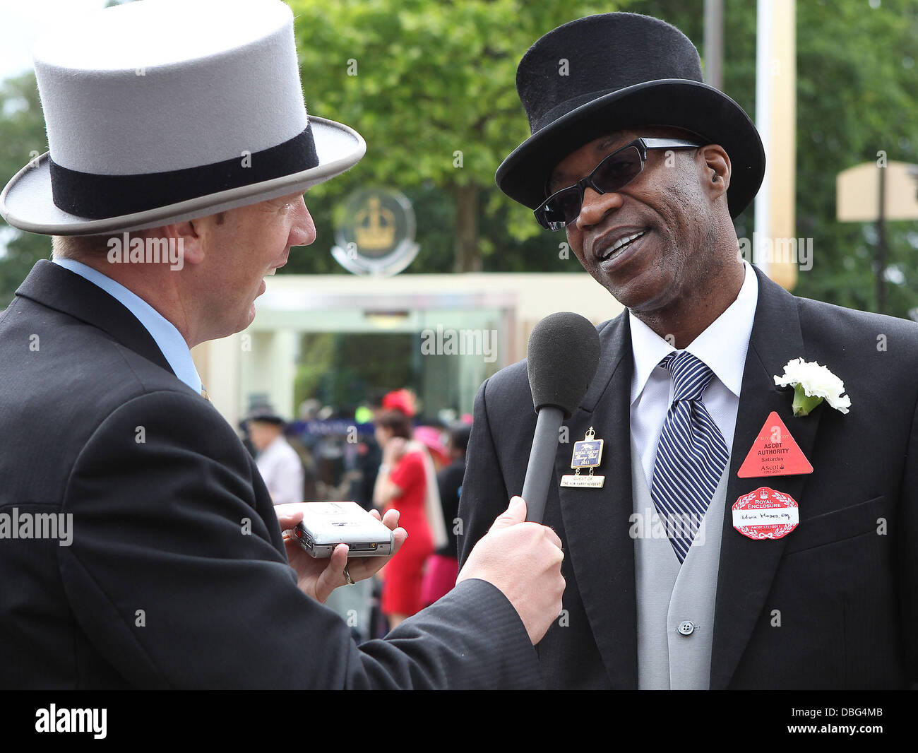 Edwin Moses Royal Ascot at Ascot Racecourse - Day 5 Berkshire, England ...