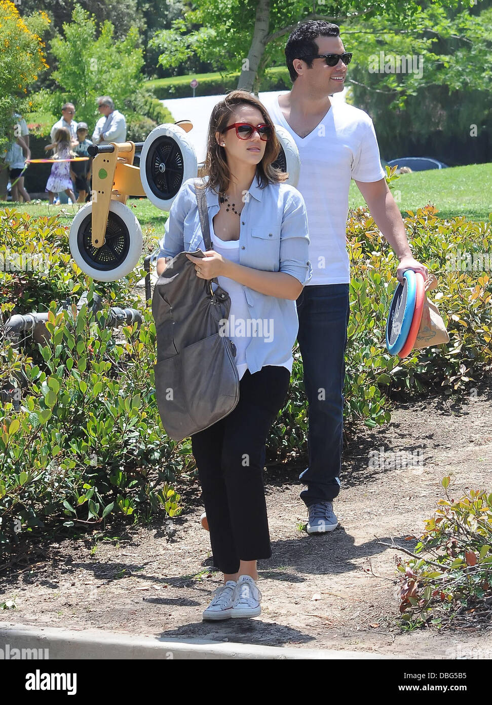 Jessica Alba, Cash Warren and their daughter Honor Marie Warren ...