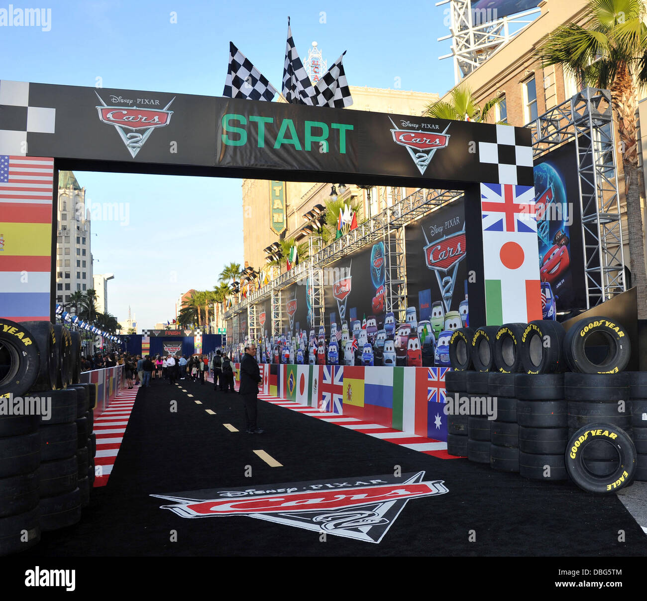 Atmosphere The Los Angeles premiere of 'Cars 2' held at El Capitan ...