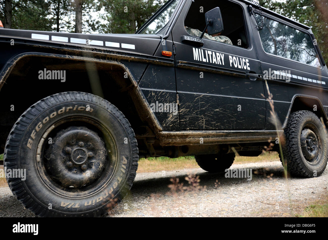 A member of the E-3A Component performs a perimeter check July, 26 ...