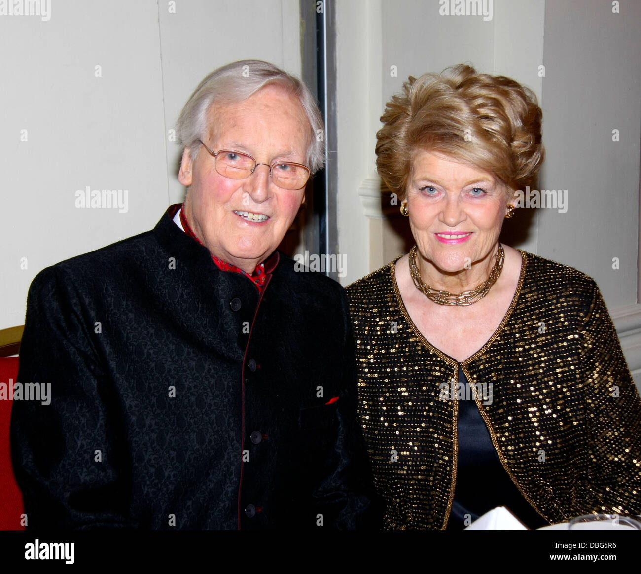 Nicholas Parsons and his wife The Heritage Foundation Annual Summer ...