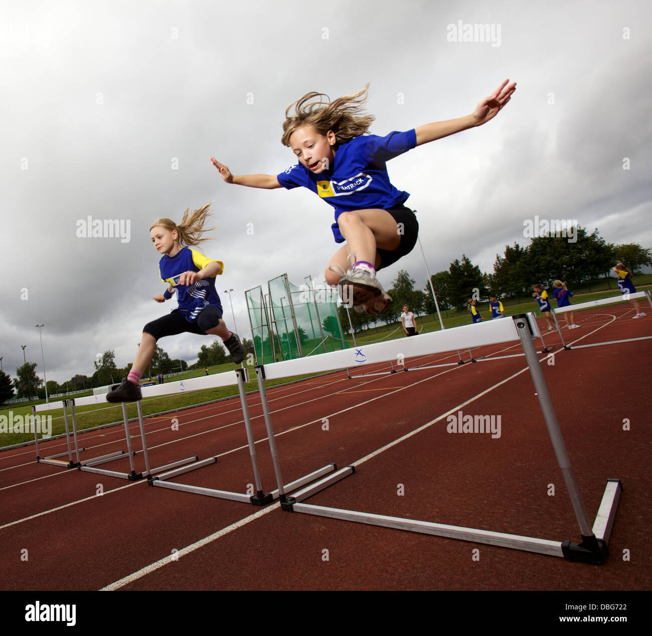 Athletics kids hi-res stock photography and images - Alamy