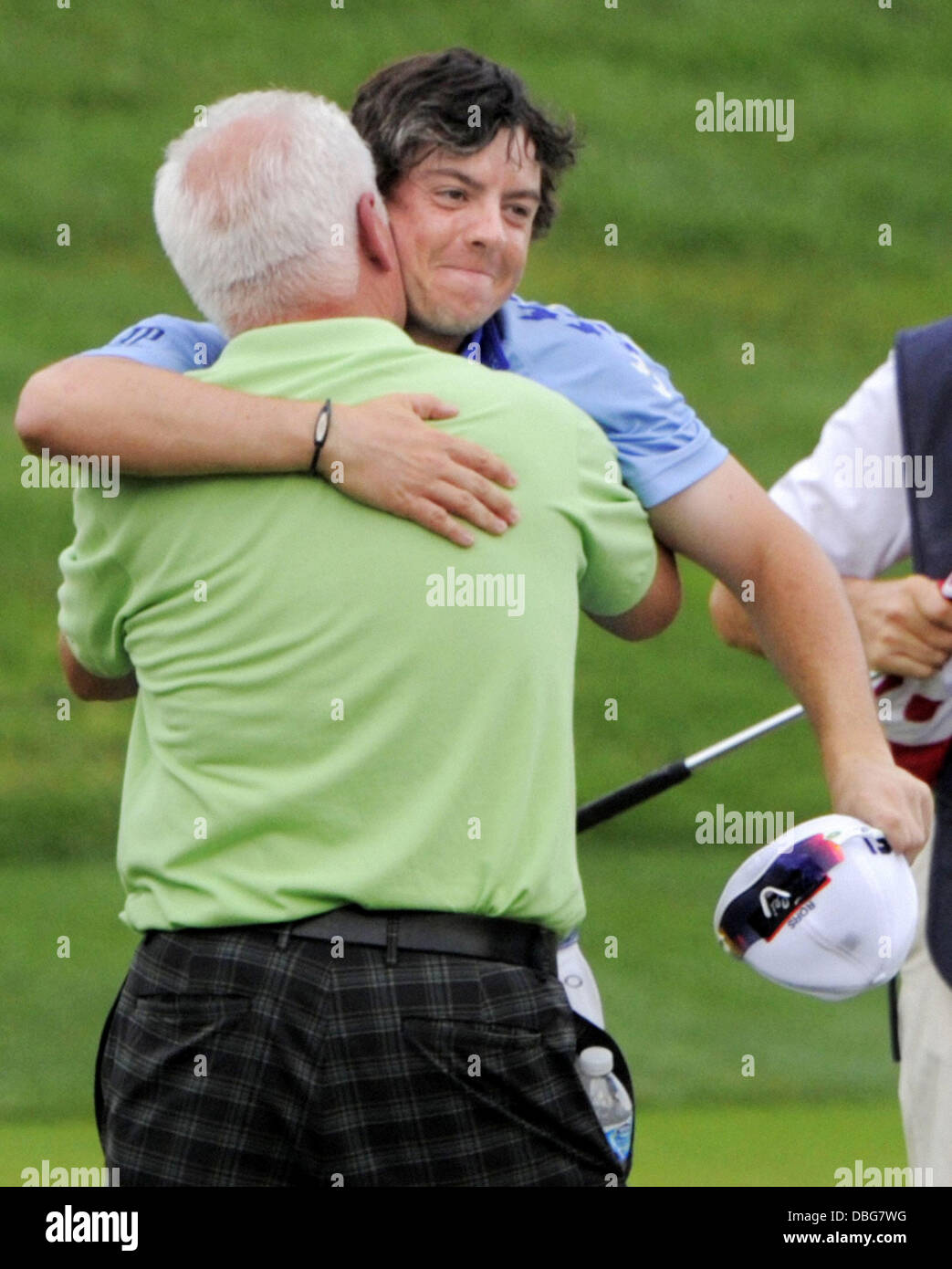Rory McIlroy and his father Gerry after winning the U.S. Open at ...
