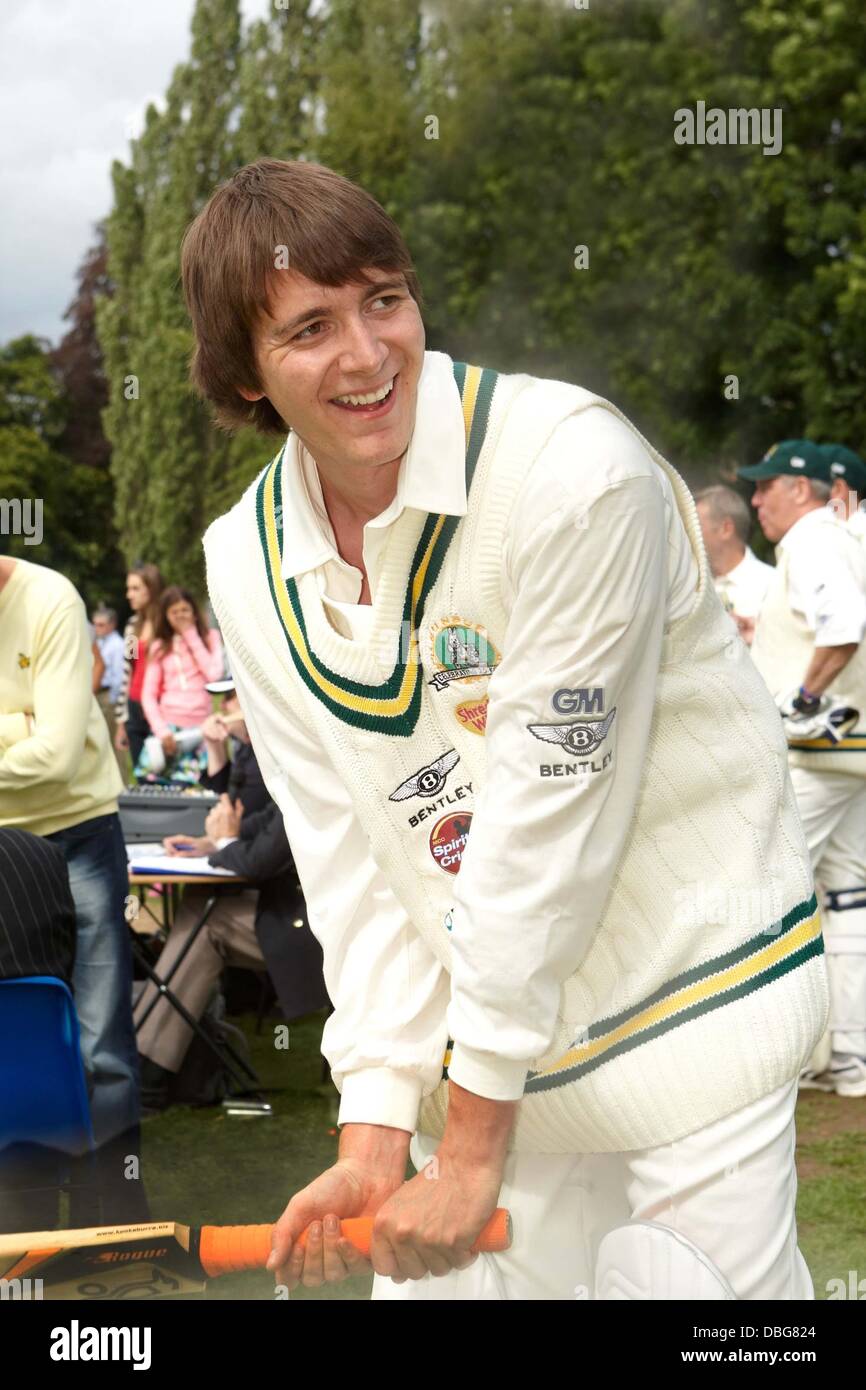 Harry Potter actor James Phelps Bunbury Celebrity Charity Cricket Match ...