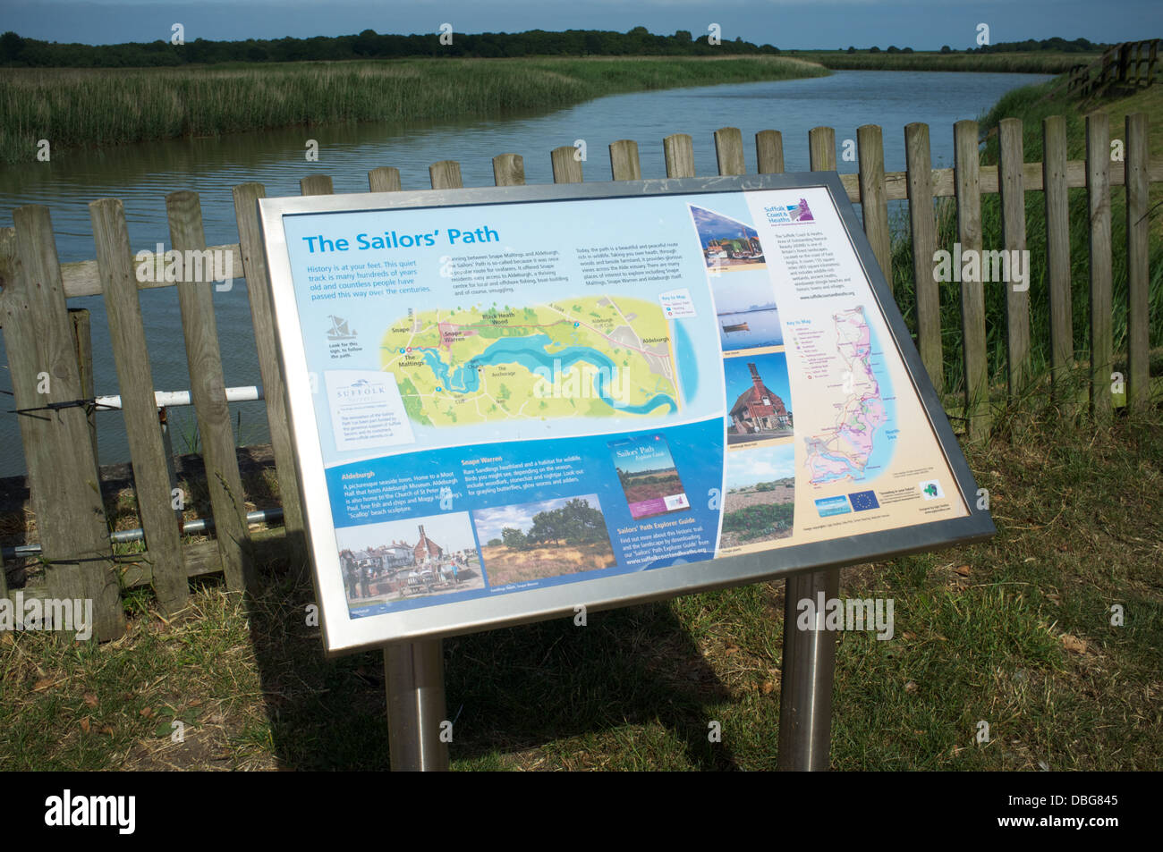 Sailors path suffolk hi-res stock photography and images - Alamy