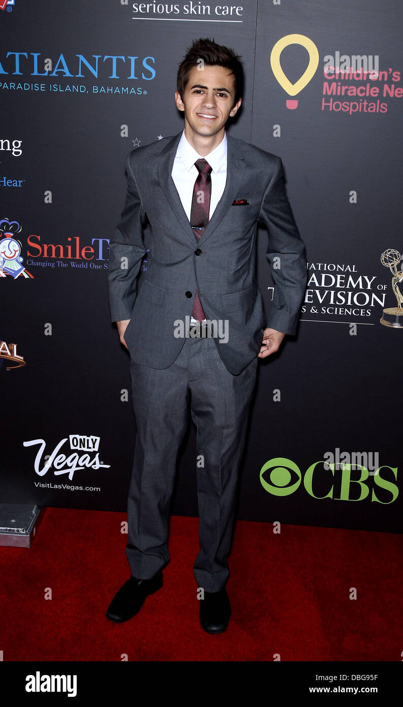 Rob Pinkston Daytime Emmy Awards at the Hilton Hotel and Casino - Red ...