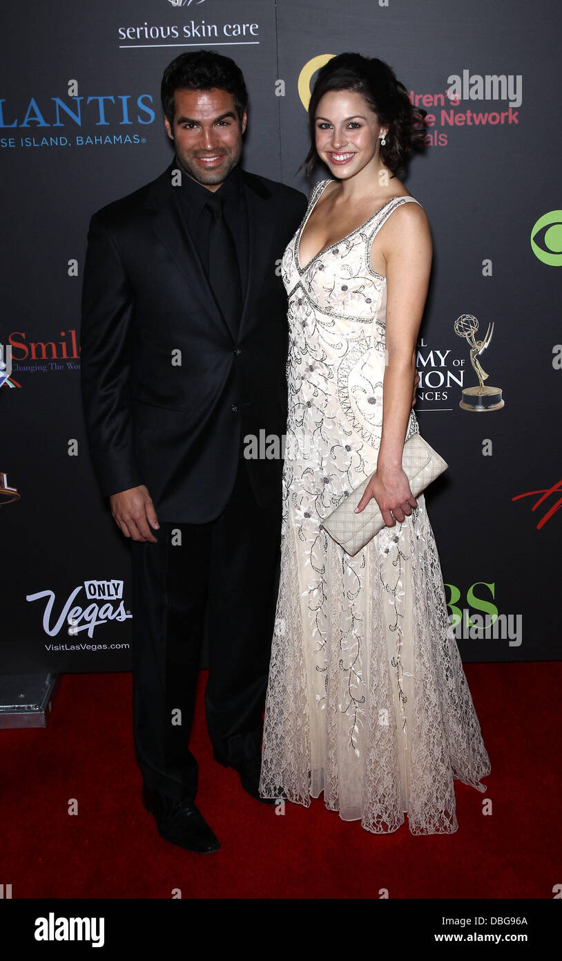 Jordi Bilasuso, Kaitland, Riley Daytime Emmy Awards at the Hilton Hotel ...