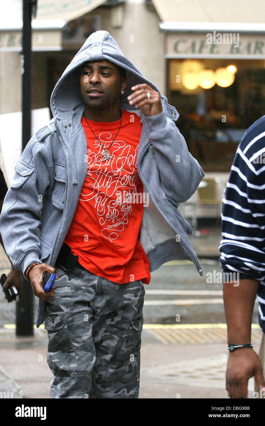 Ginuwine aka Elgin Baylor Lumpkin arrives at the BBC Radio One studios ...