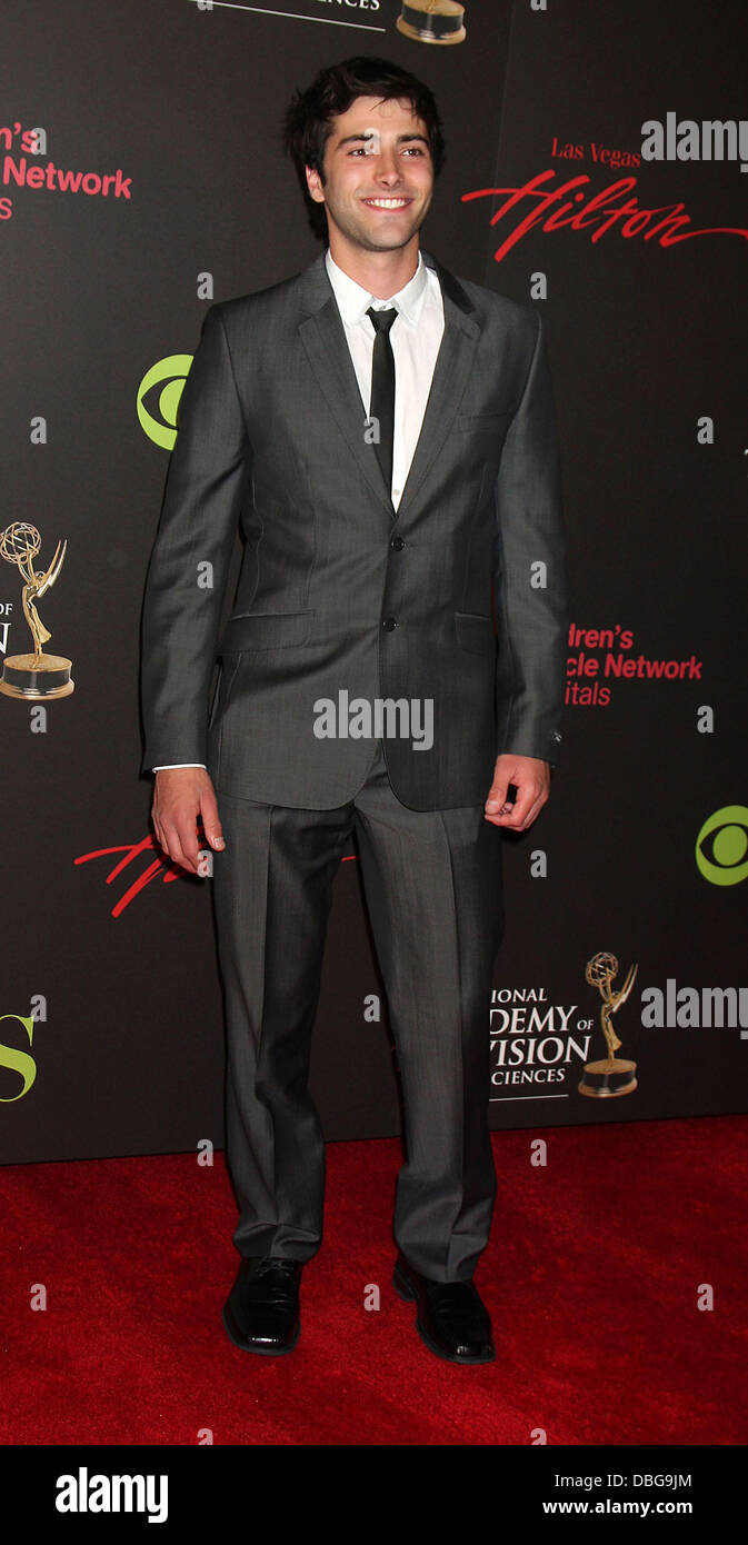 Freddie Smith , arriving at the Daytime Emmy Awards at the Hilton Hotel ...
