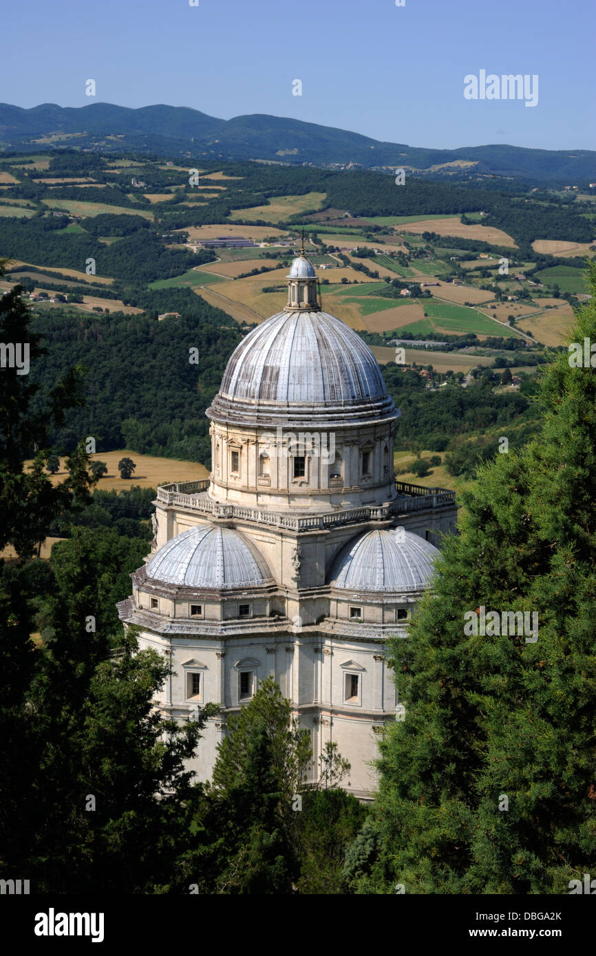Italy, Umbria, Todi, Santa Maria della Consolazione Stock Photo - Alamy