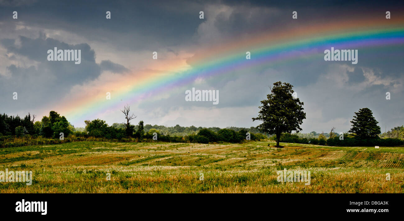 Rainbow Cambridge Ontario Canada Stock Photo - Alamy