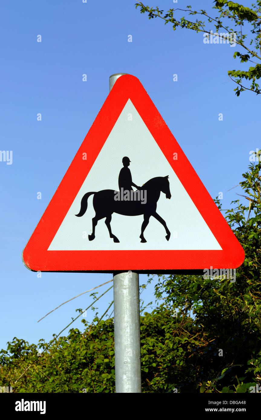 Horse riding sign hi-res stock photography and images - Alamy