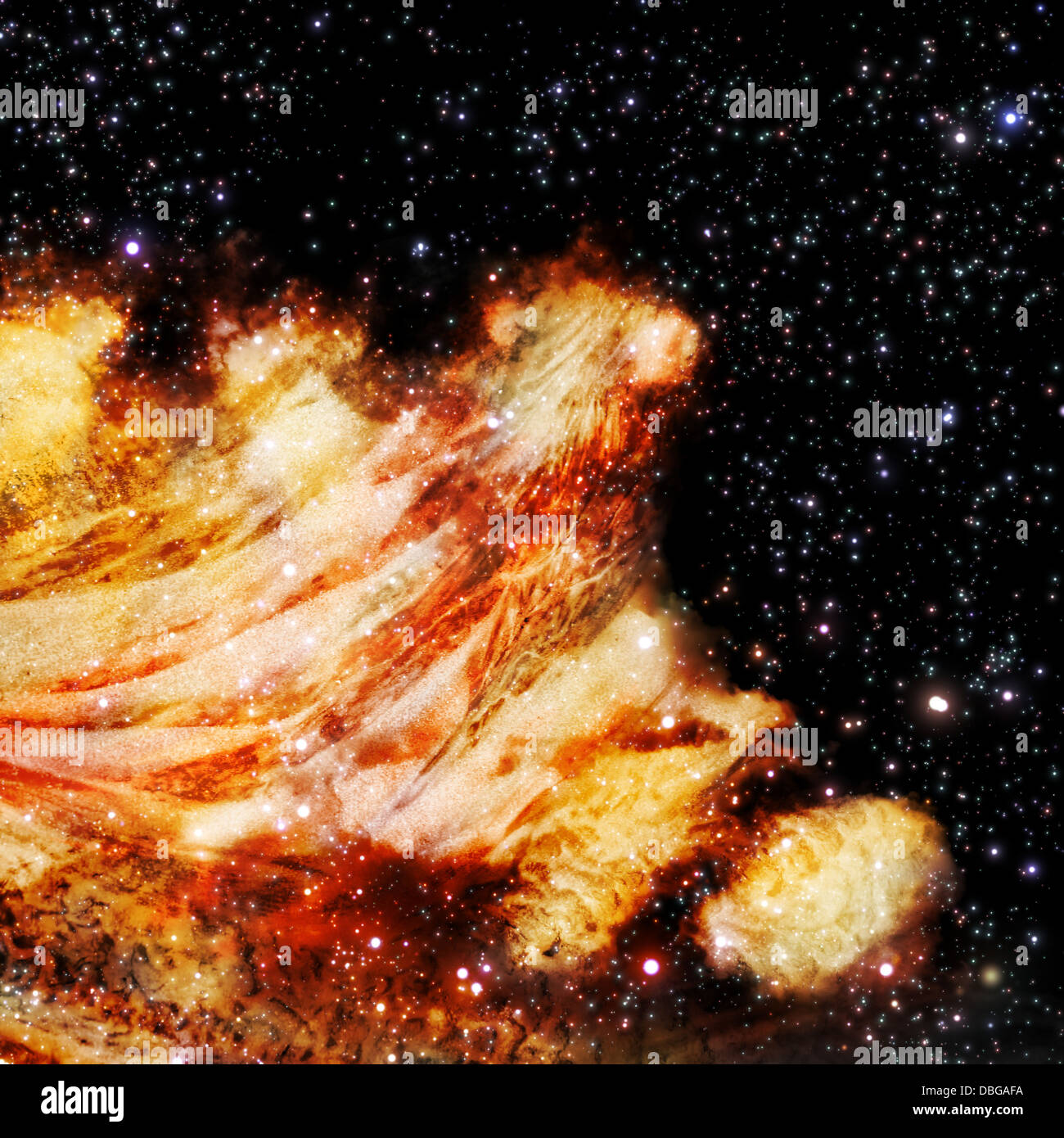 birth of a new nebula Stock Photo - Alamy