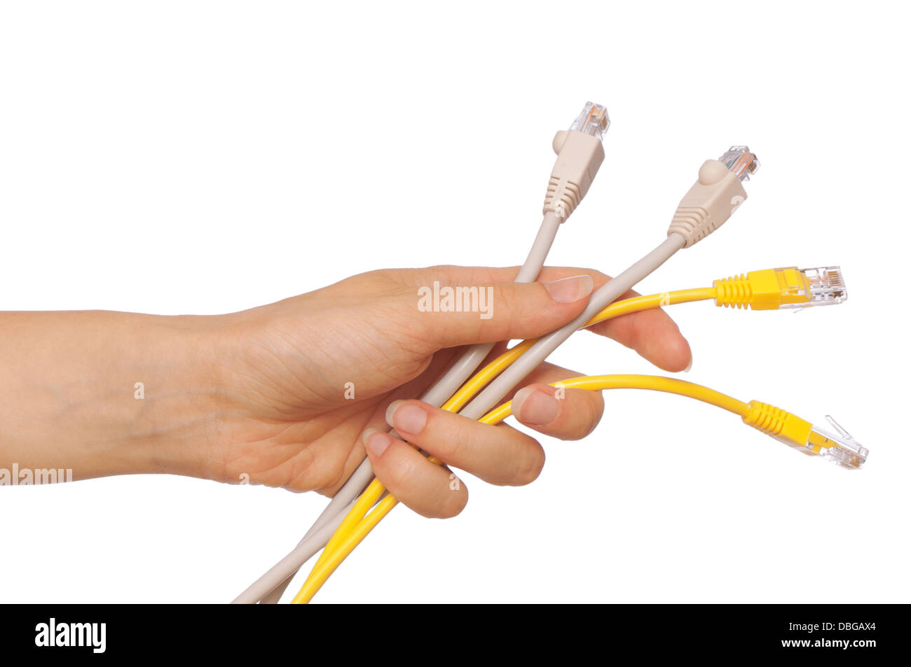 Electrical cords Cut Out Stock Images & Pictures - Alamy