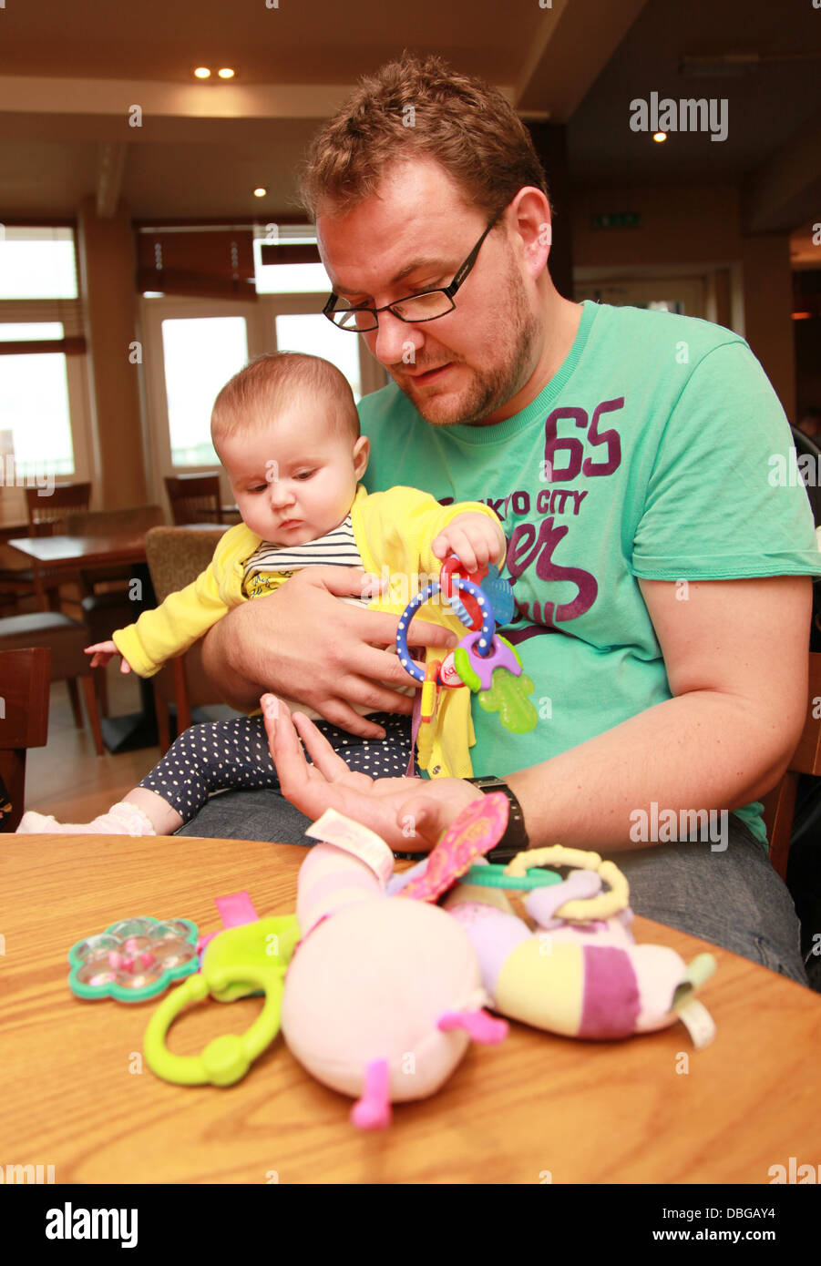 Dad Looking After Children High Resolution Stock Photography and Images ...