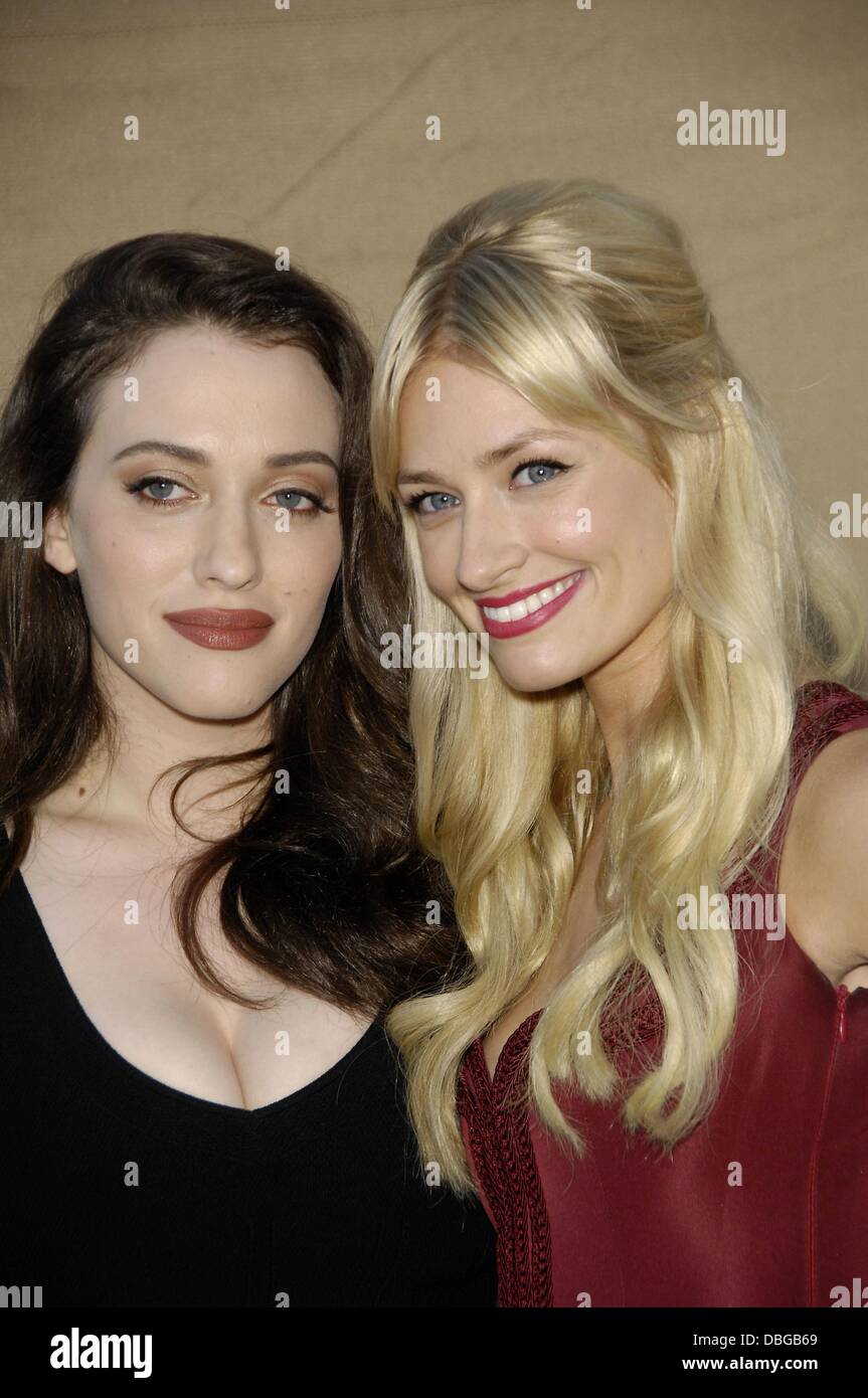 Los Angeles, CA. 29th July, 2013. Kat Dennings, Beth Behrs at arrivals ...