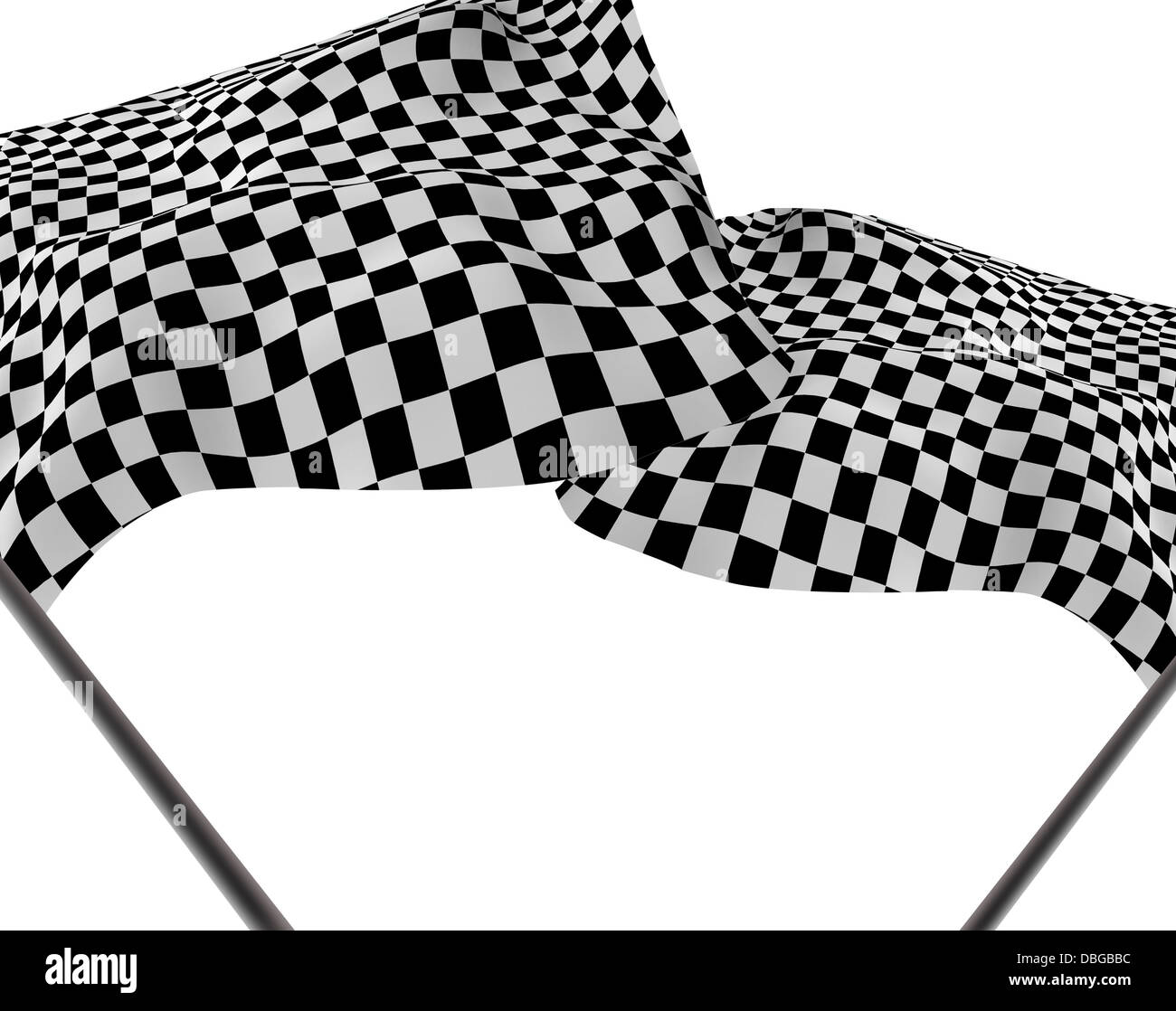 Large Checkered Flag Stock Photo - Alamy