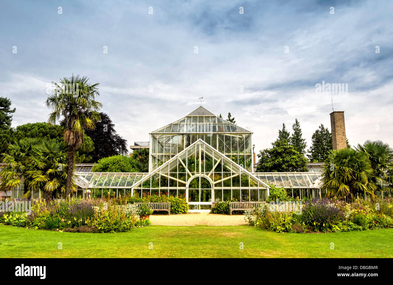 Botanic garden in Cambridge, England Stock Photo - Alamy