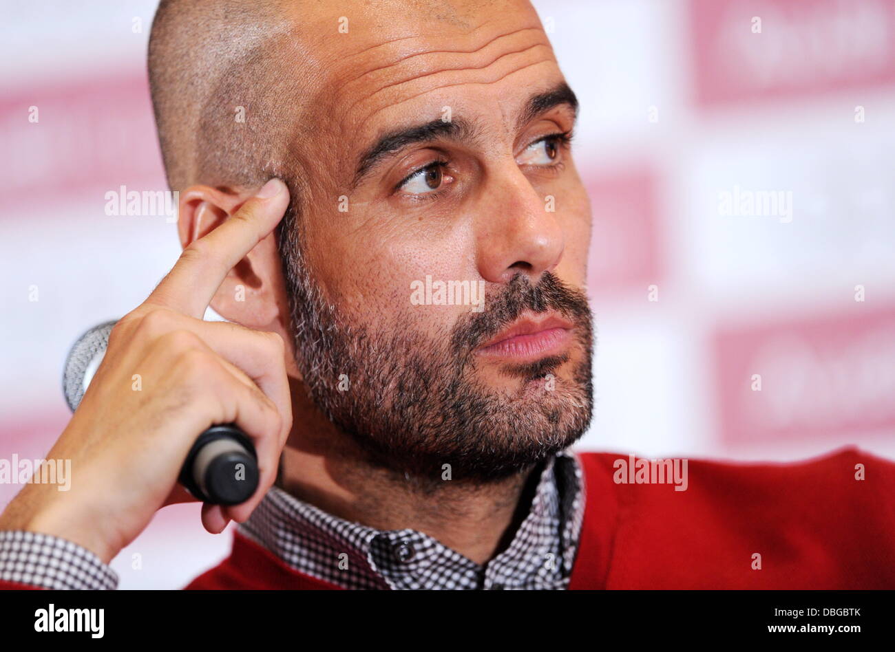 Munich, Germany. 30th July, 2013. FC Bayern Munich's head coach Pep ...