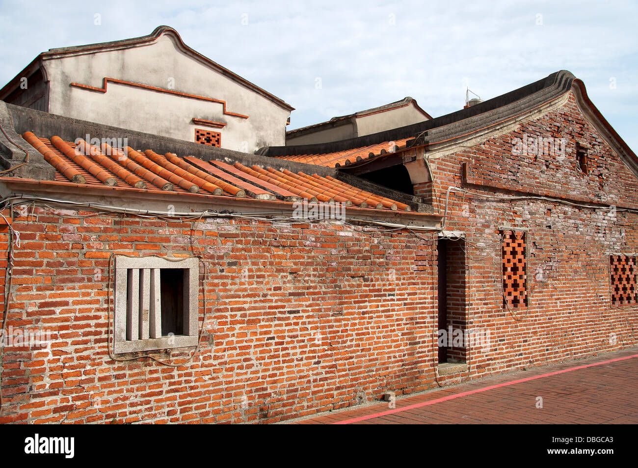 Old house closeup near countryside in Taiwan Stock Photo - Alamy