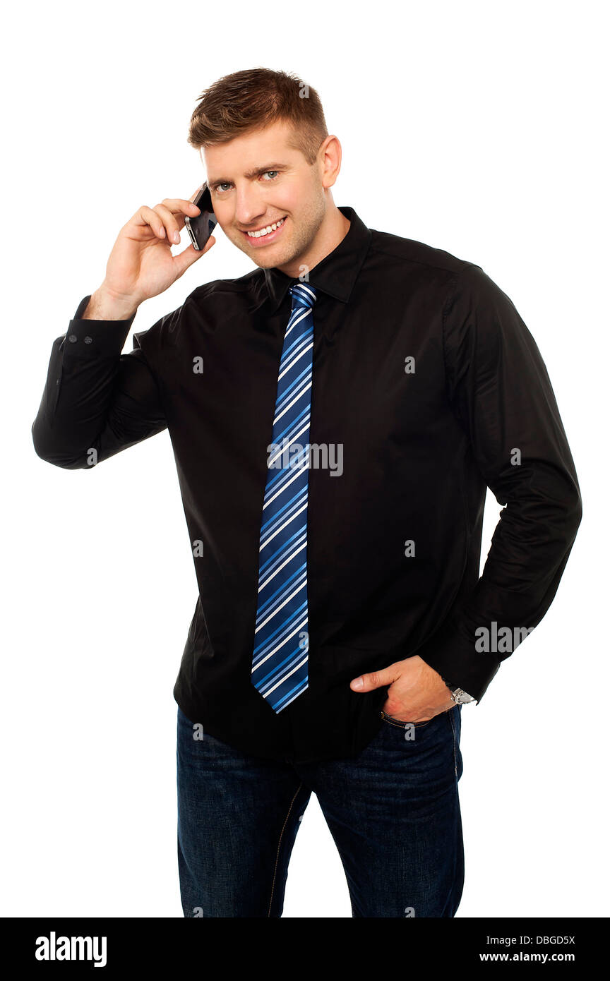 Team communicating Cut Out Stock Images & Pictures - Alamy