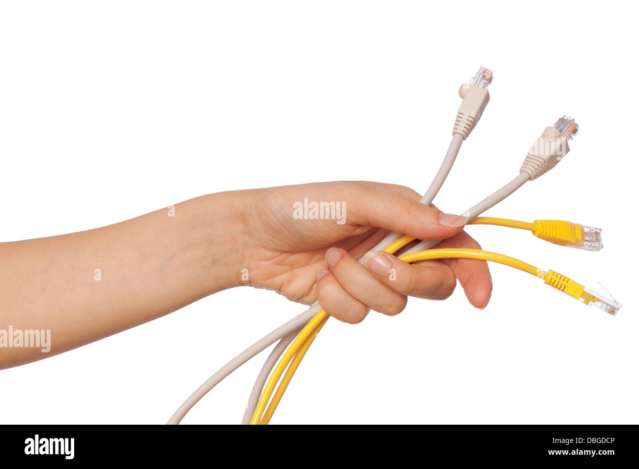 Electrical cords Cut Out Stock Images & Pictures - Alamy