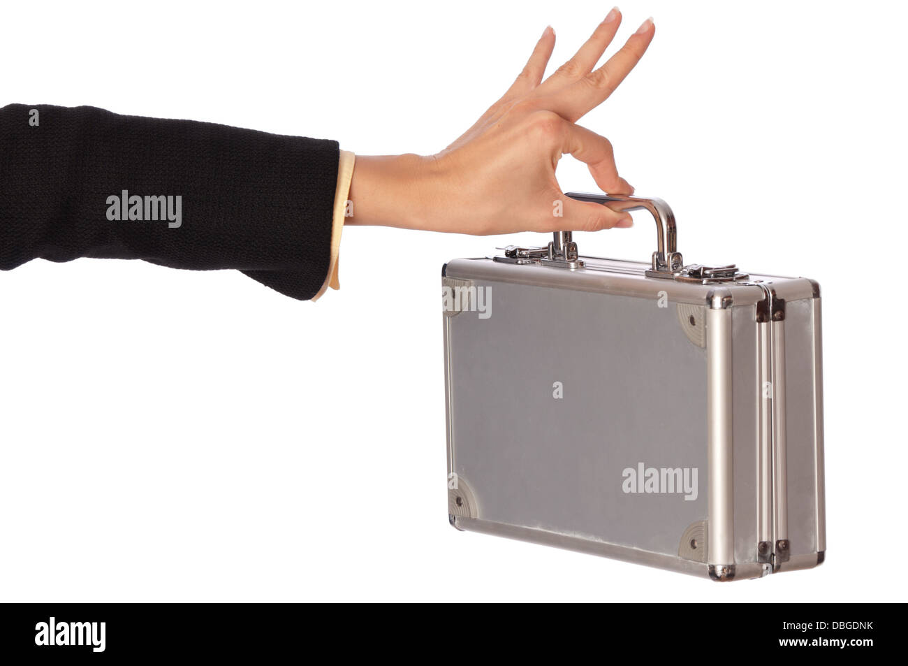 Open briefcase money hi-res stock photography and images - Alamy