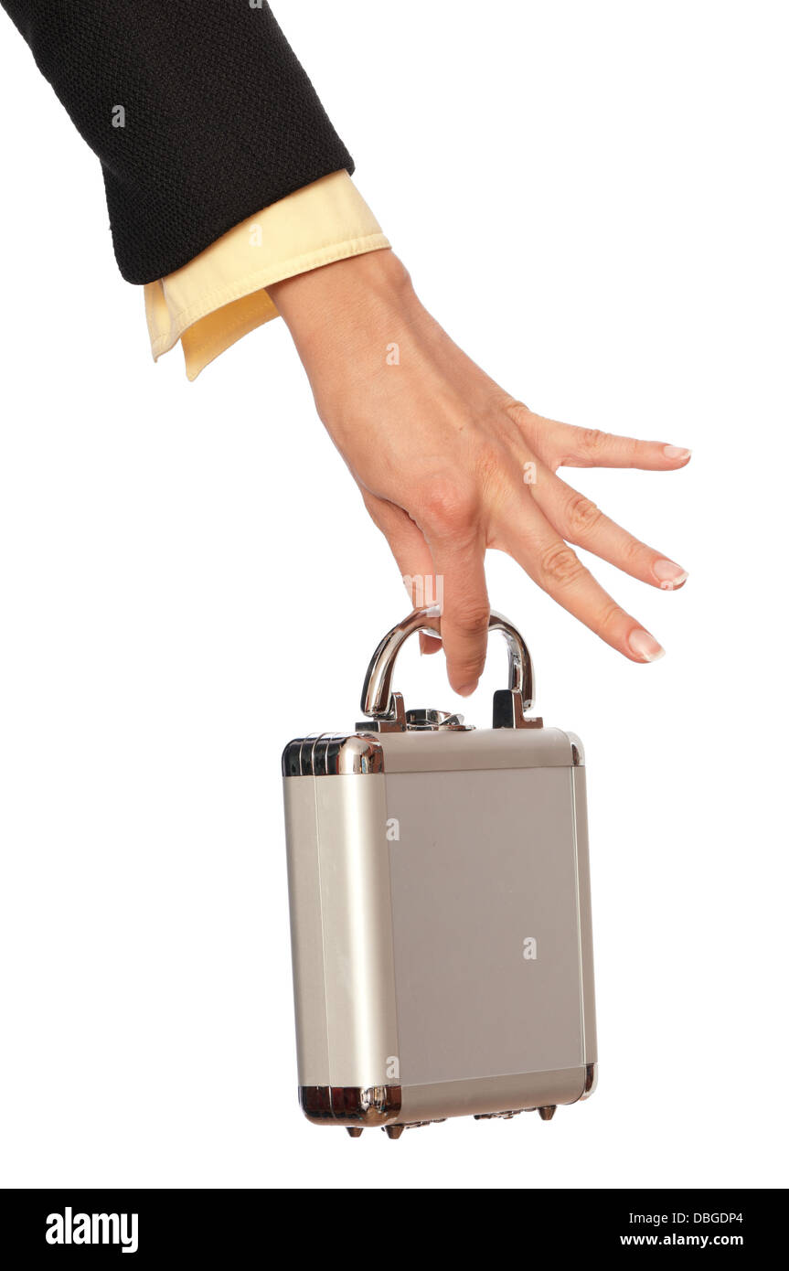 Metal Briefcase With Handcuff