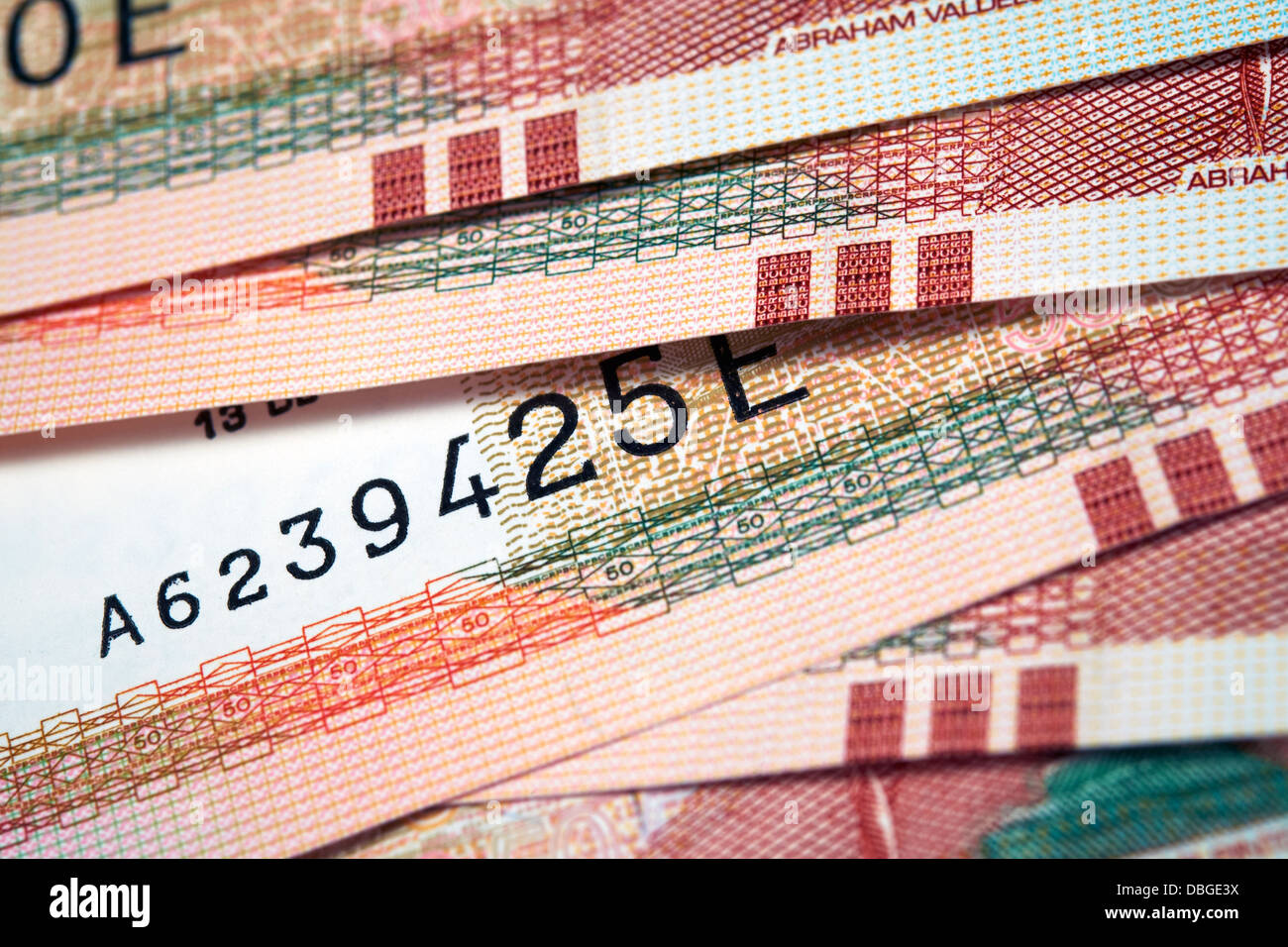 Peruvian paper notes, Nuevos Soles currency from Peru Stock Photo - Alamy