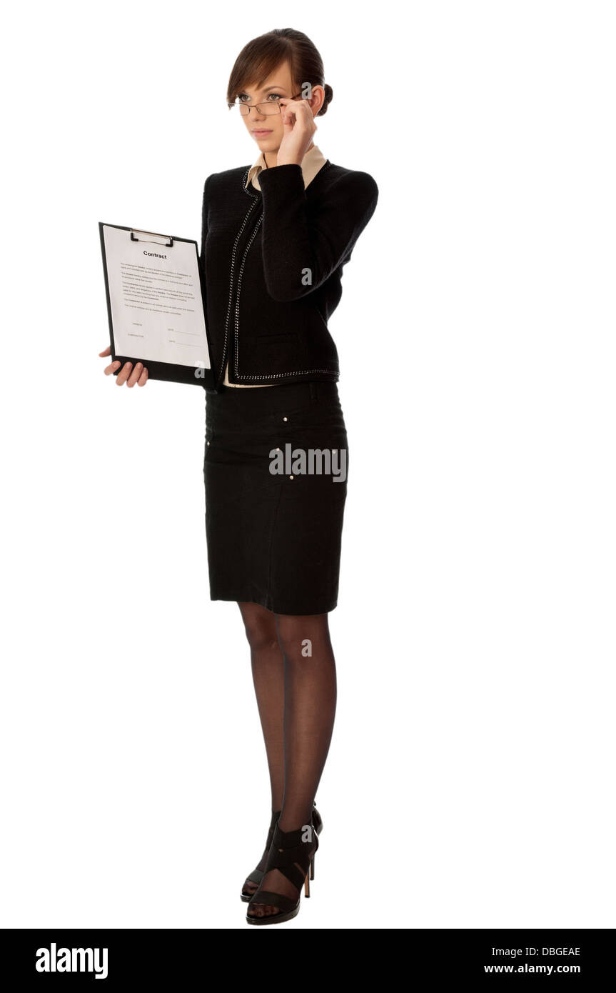 Features of contract Stock Photo - Alamy
