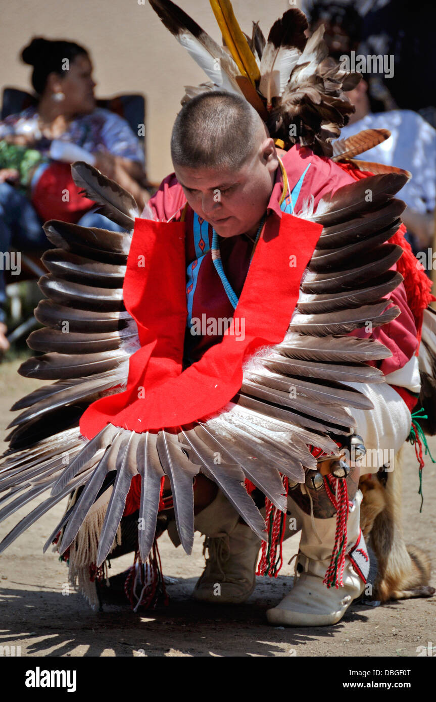 Eagle Dancer at "Cupa Days" festival, Pala Indian Reservation, Pala ...