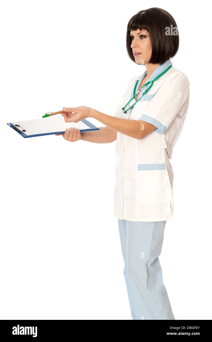 Smiling doctor medicine Cut Out Stock Images & Pictures - Alamy