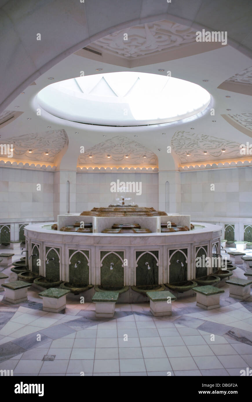 Wash room at mosque Stock Photo - Alamy