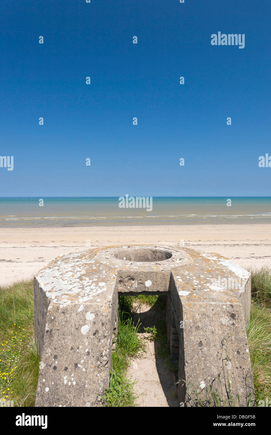 France, Normandy, D-Day Beaches Area, WWII D-Day invasion Utah Beach ...