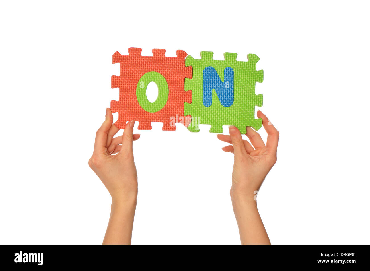 On alphabet hi-res stock photography and images - Alamy