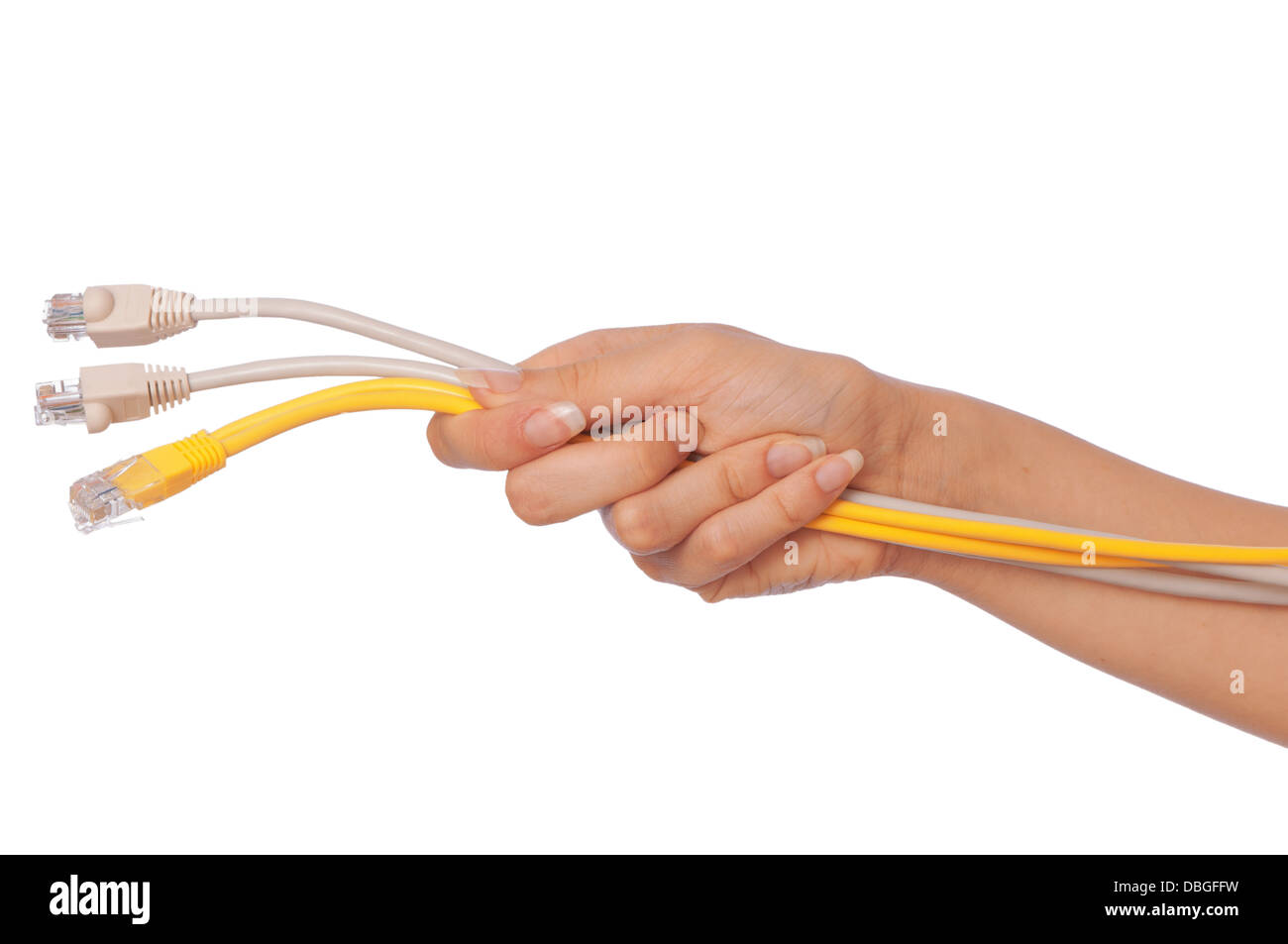 Electrical cords Cut Out Stock Images & Pictures - Alamy