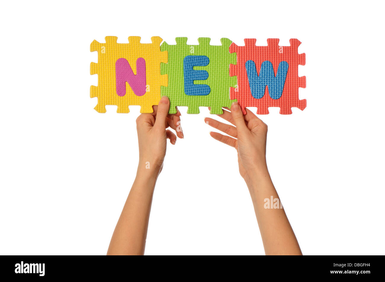 the word new Stock Photo - Alamy