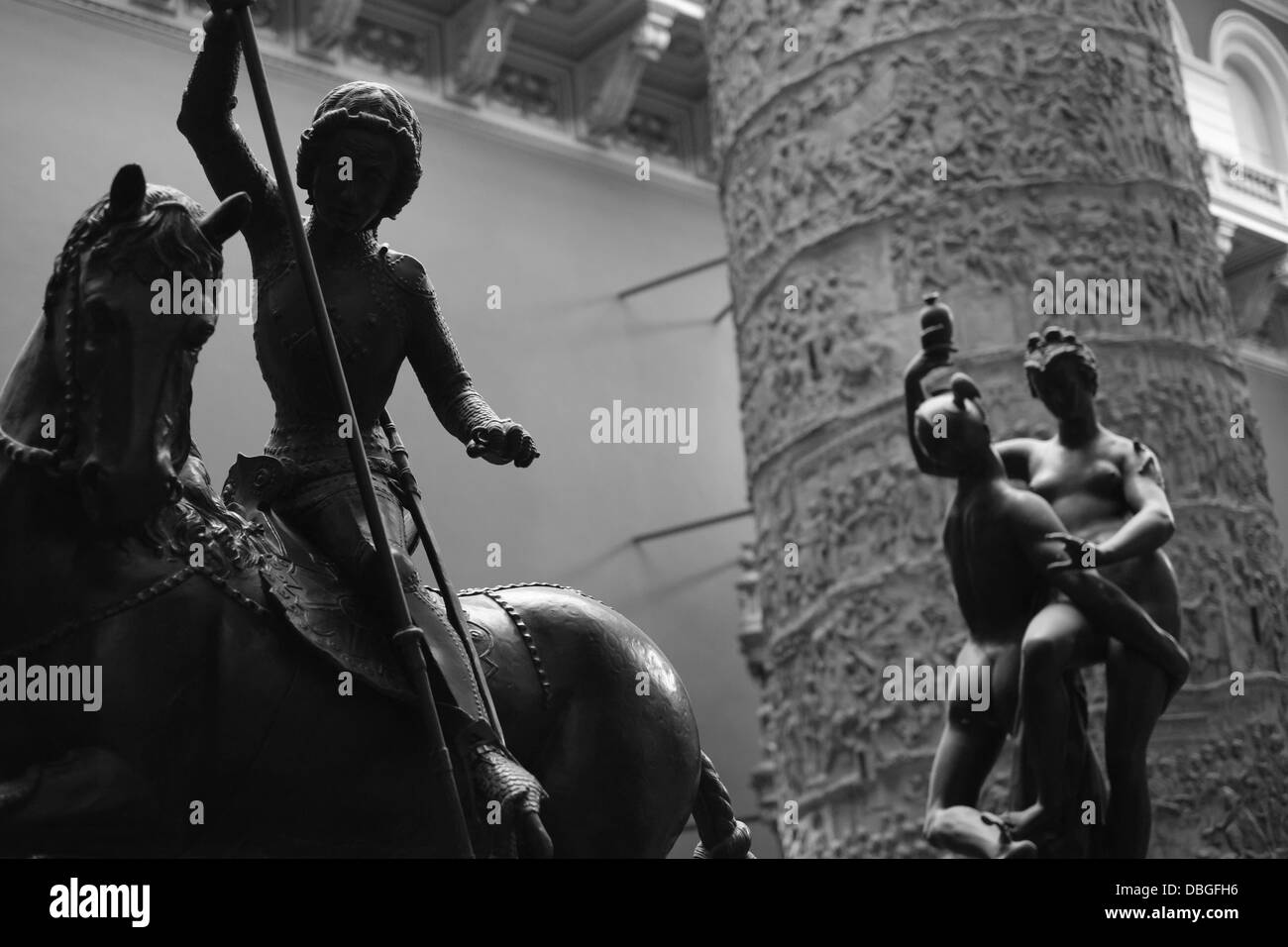 The Cast Room at the V&A Stock Photo - Alamy