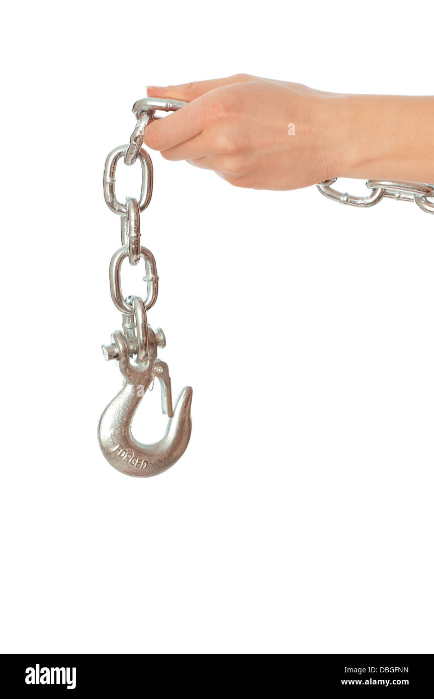 Chain holding hands Cut Out Stock Images & Pictures - Alamy