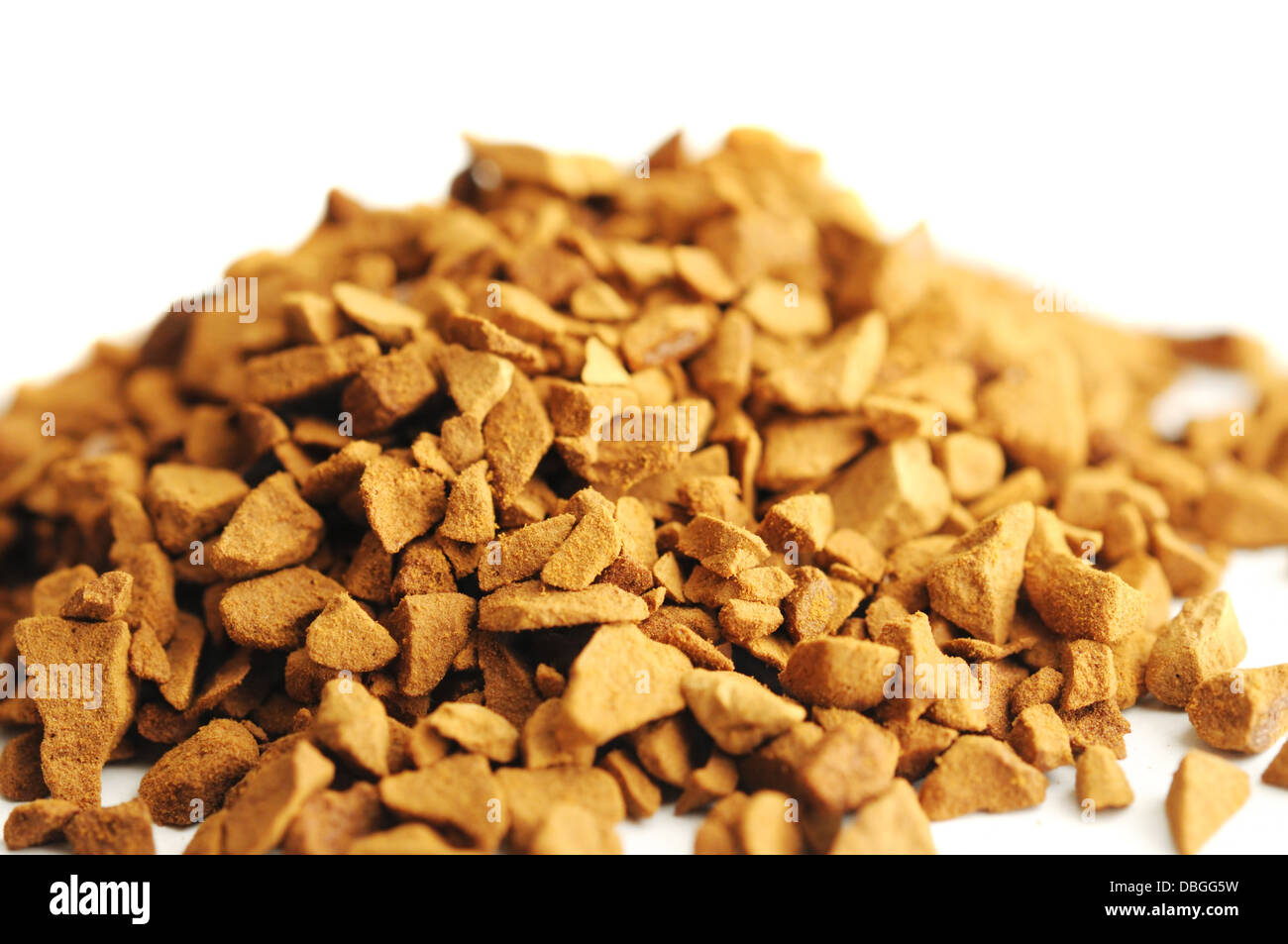 Instant coffee close-up image Stock Photo - Alamy