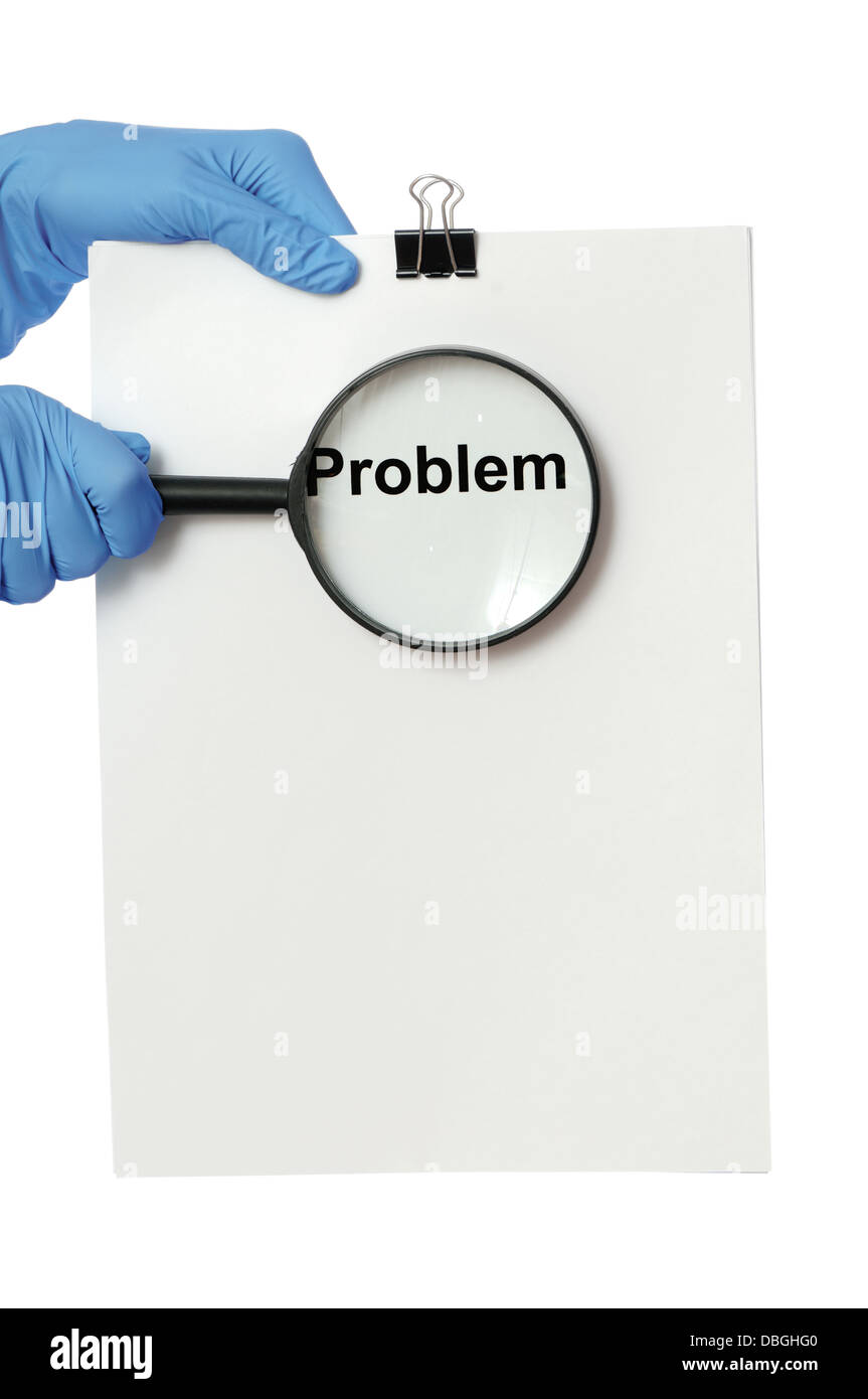 Office problem Cut Out Stock Images & Pictures - Alamy
