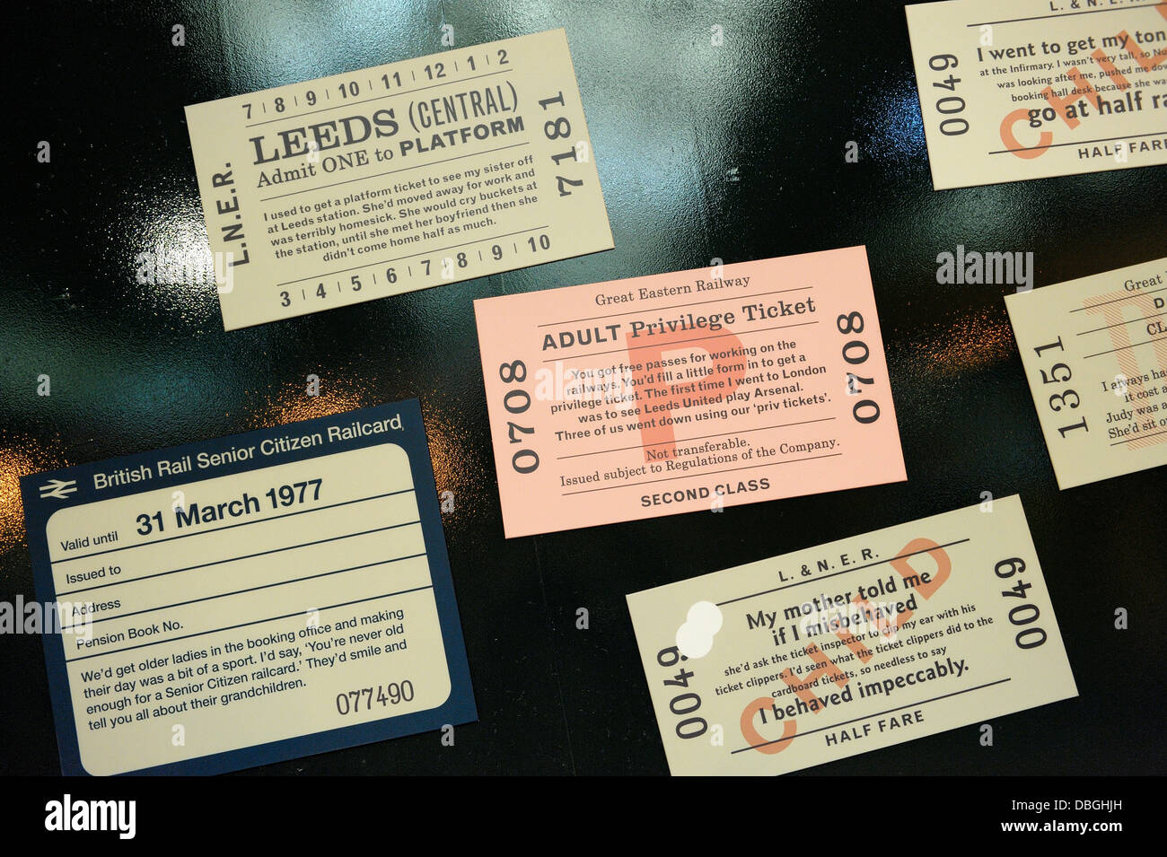 Old train ticket hi-res stock photography and images - Alamy