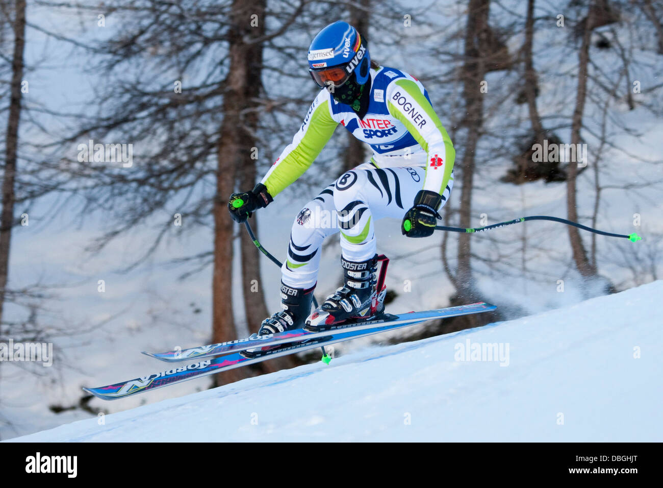 Winter Sport Alpine Ski Racing Val D'Isere France Stock Photo - Alamy