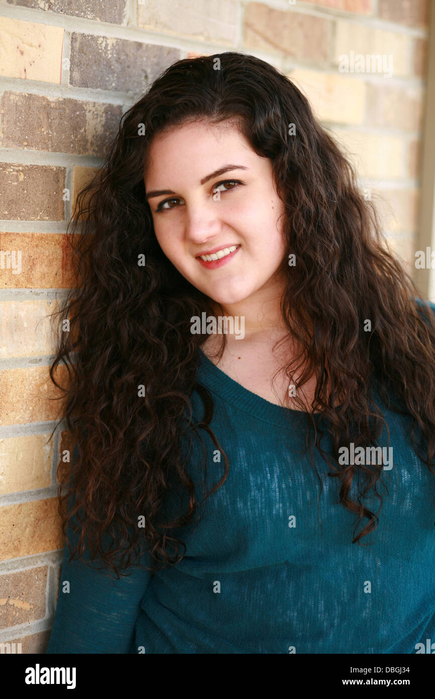 Portrait headshot hispanic latino teen hi-res stock photography and ...