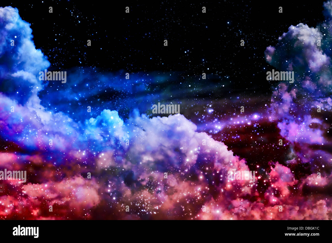 Blue magenta nebula hi-res stock photography and images - Alamy