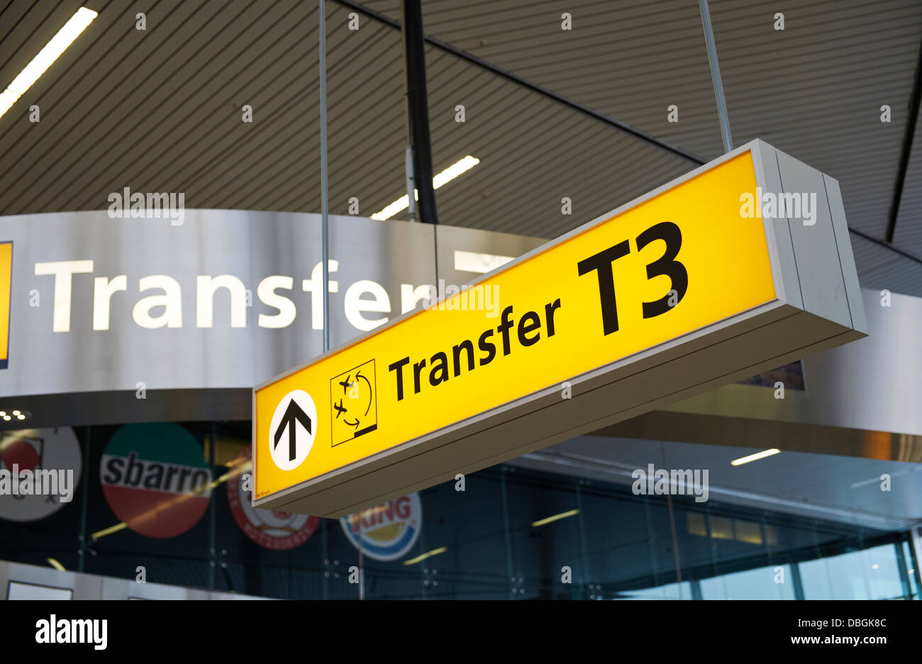 Airport transfer signs hi-res stock photography and images - Alamy