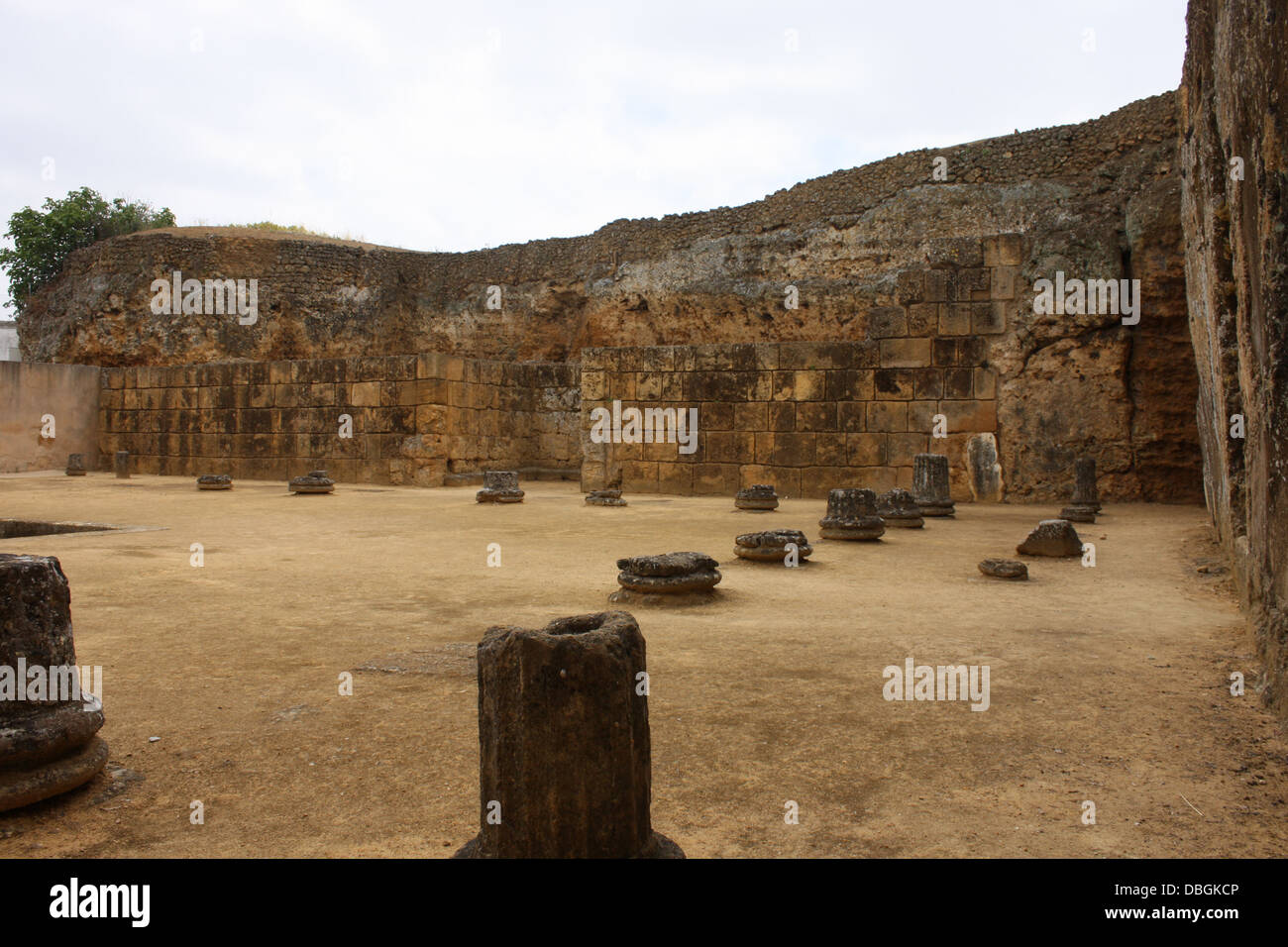 Necropolis temple ruins Stock Photo - Alamy